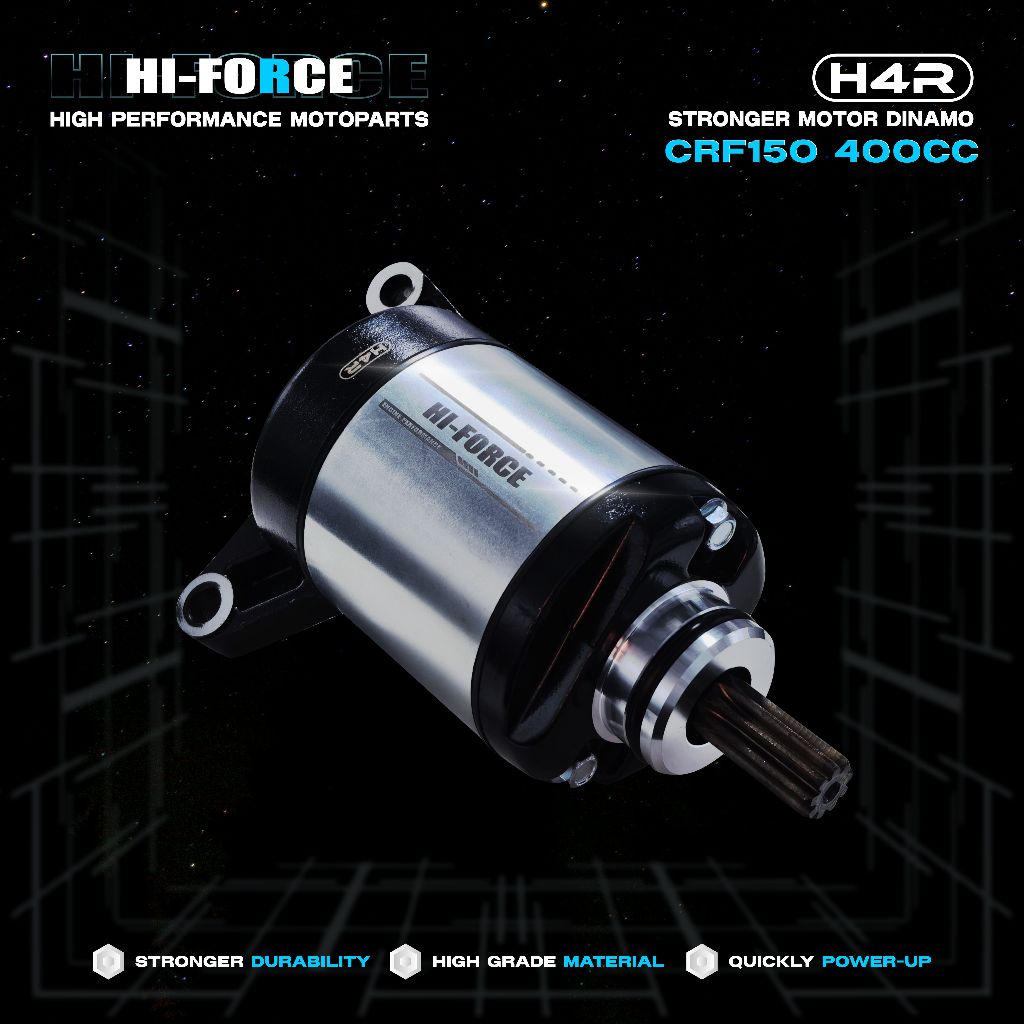 Jual Dinamo Starter H4R HI-Force Racing Starter KLX150 D TRACKER CRF150 CRF 150 Verza New ...
