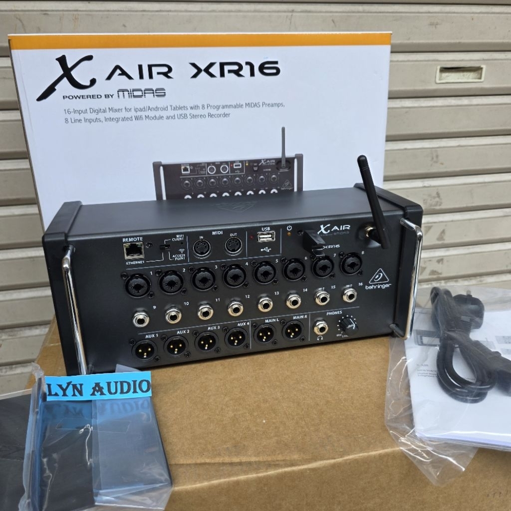 Jual MIXER BEHRINGER X AIR XR 16 BEHRINGER XR16 BEHRINGER X AIR 16 ORIGINAL | Shopee Indonesia