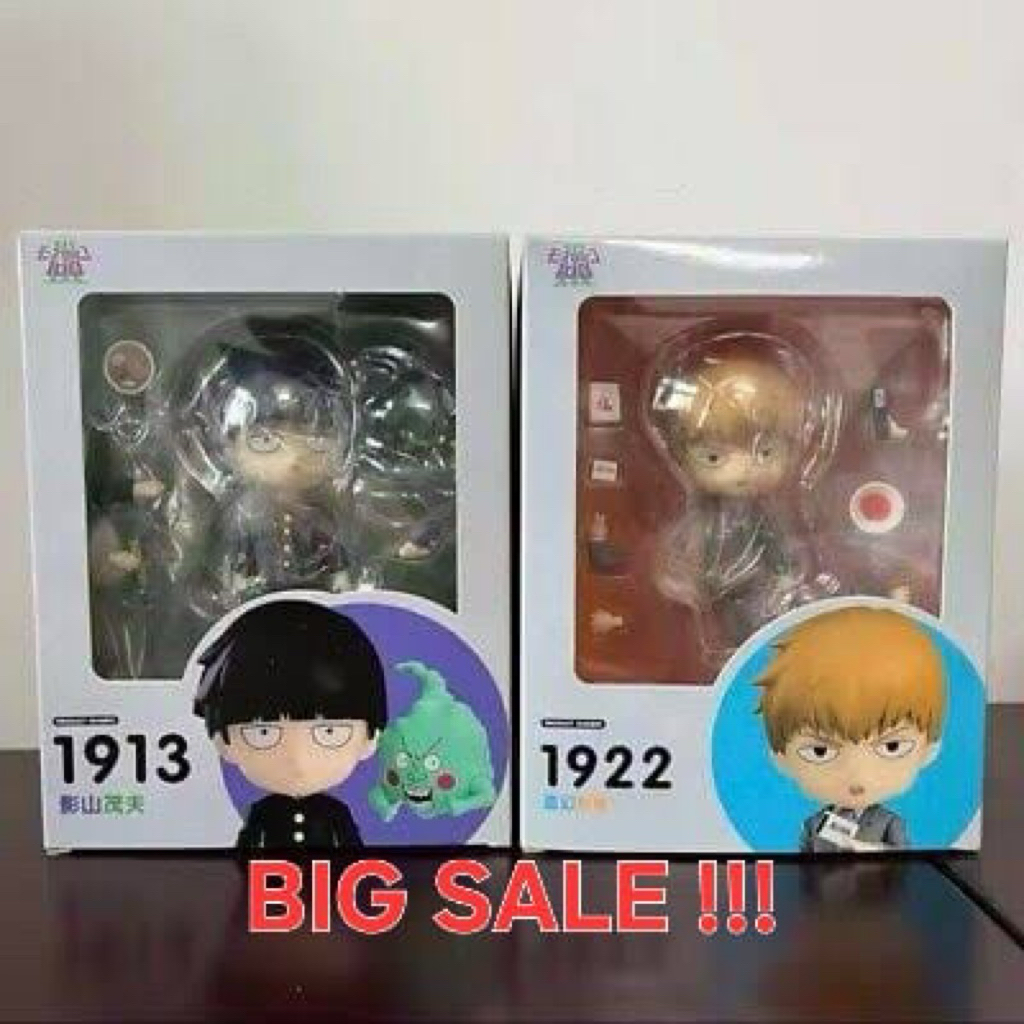 Jual promo! paket action figure nendoroid mob 100 kageyama shigeo 1913 ...