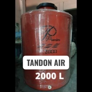 Jual TANDON AIR 2000 LITER TANGKI HALAL PRIME PREMIERE TEDMOND EKONOMIS ...