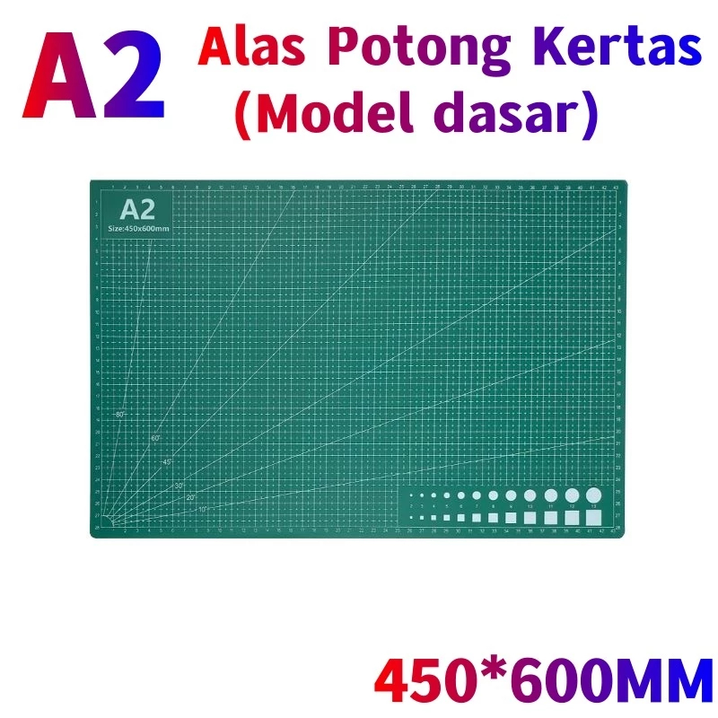 Jual NB - Alas Potong Kertas / Cutting Mat Pvc Board A2 450x600mm ...