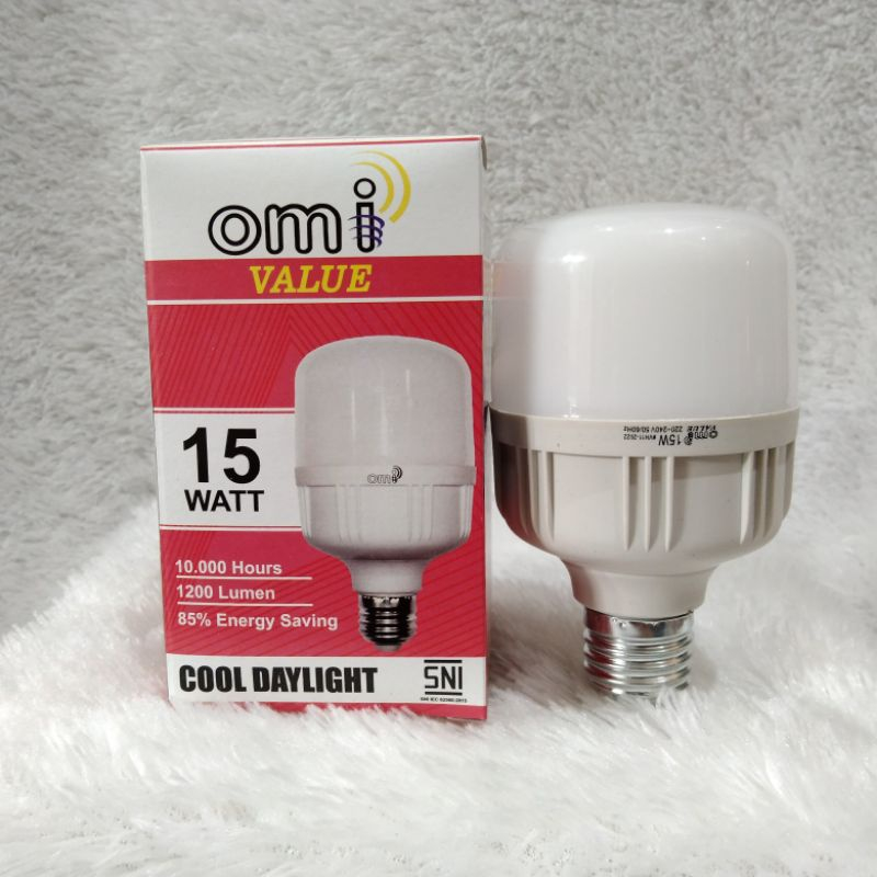 Jual Omi Bohlam Bola Lampu Led Murah Terang Cahaya Putih 15 Watt | Shopee Indonesia