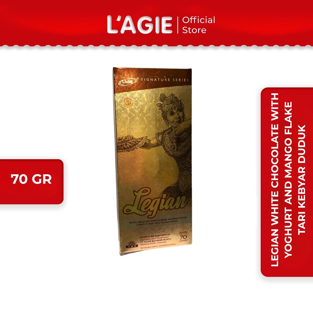 Jual Lagie Legian White Chocolate With Yoghurt And Manggo Flake Tari ...