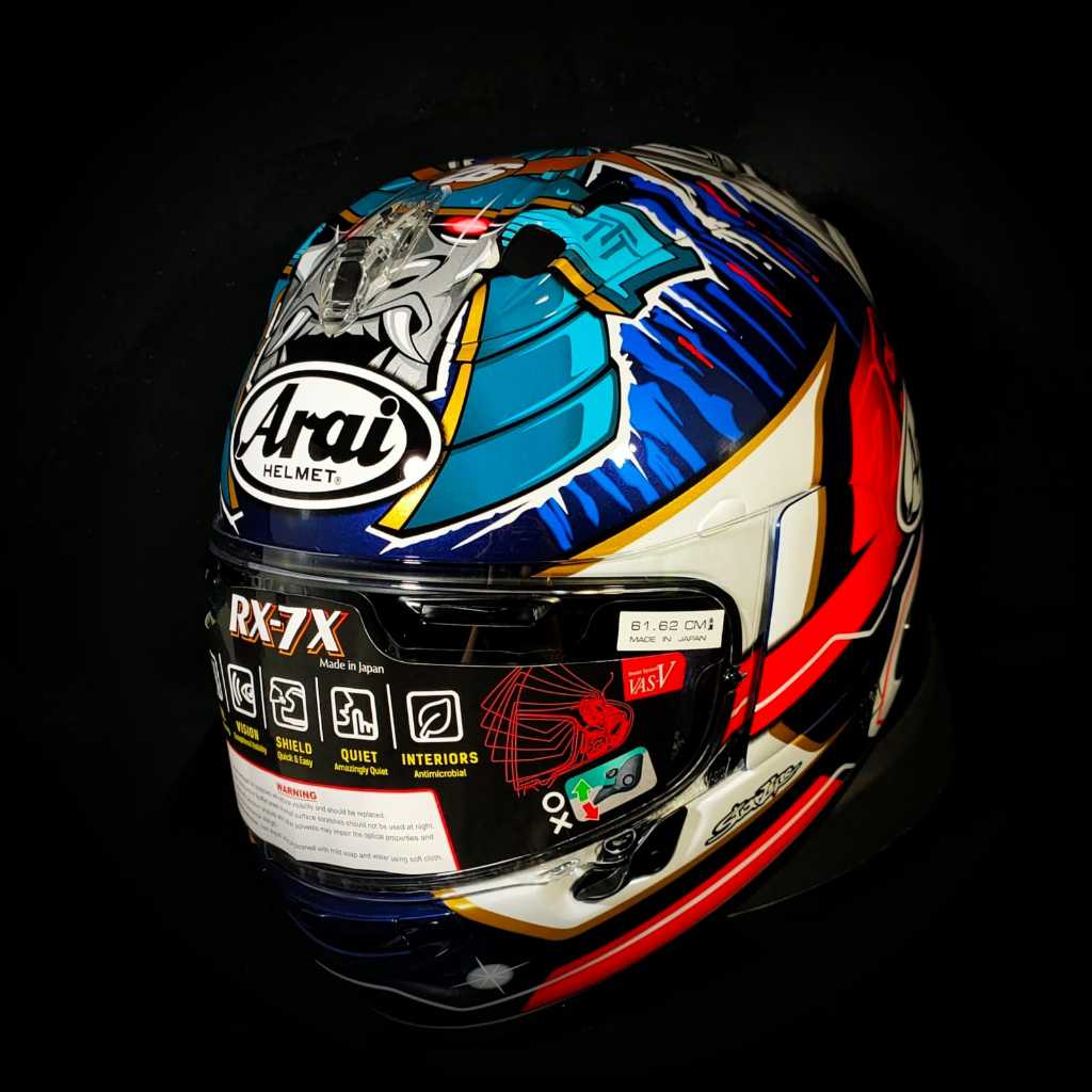 Jual Helm Arai RX7X Pedrosa Shogun Snell 2025D 100% Original Japan ...