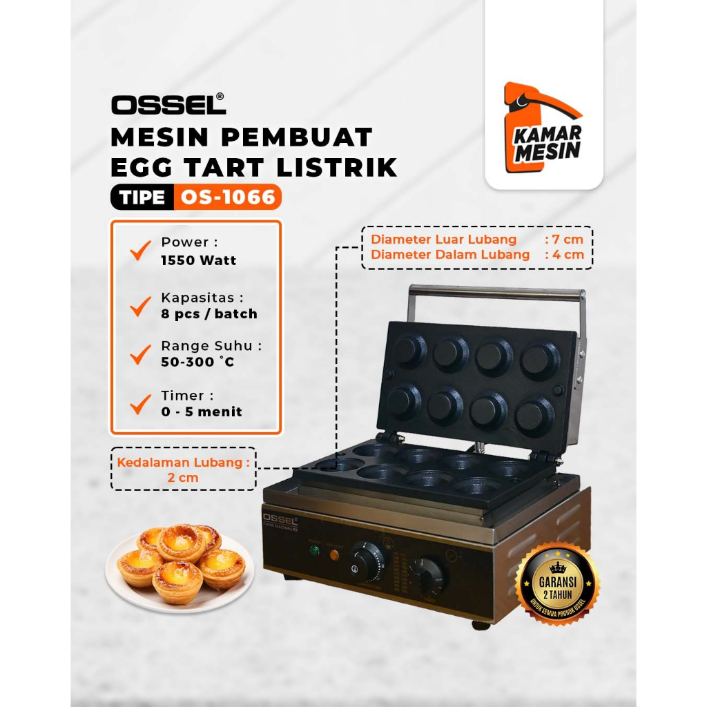 Jual OSSEL Mesin Pembuat Kulit Pie Egg Tart Listrik Egg Tart Shell ...