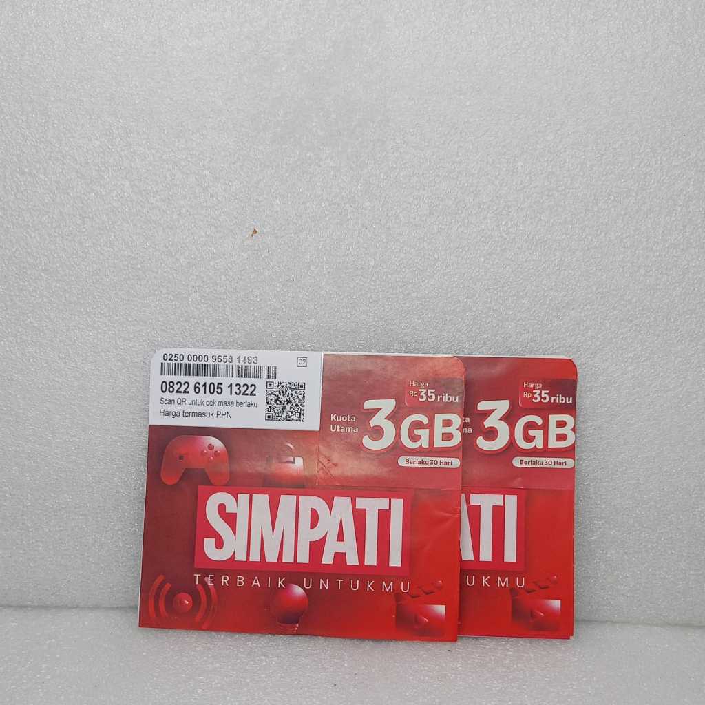 Jual KARTU PERDANA KUOTA TELKOMSEL 3GB | BYU 3GB NASIONAL- MURAH ...