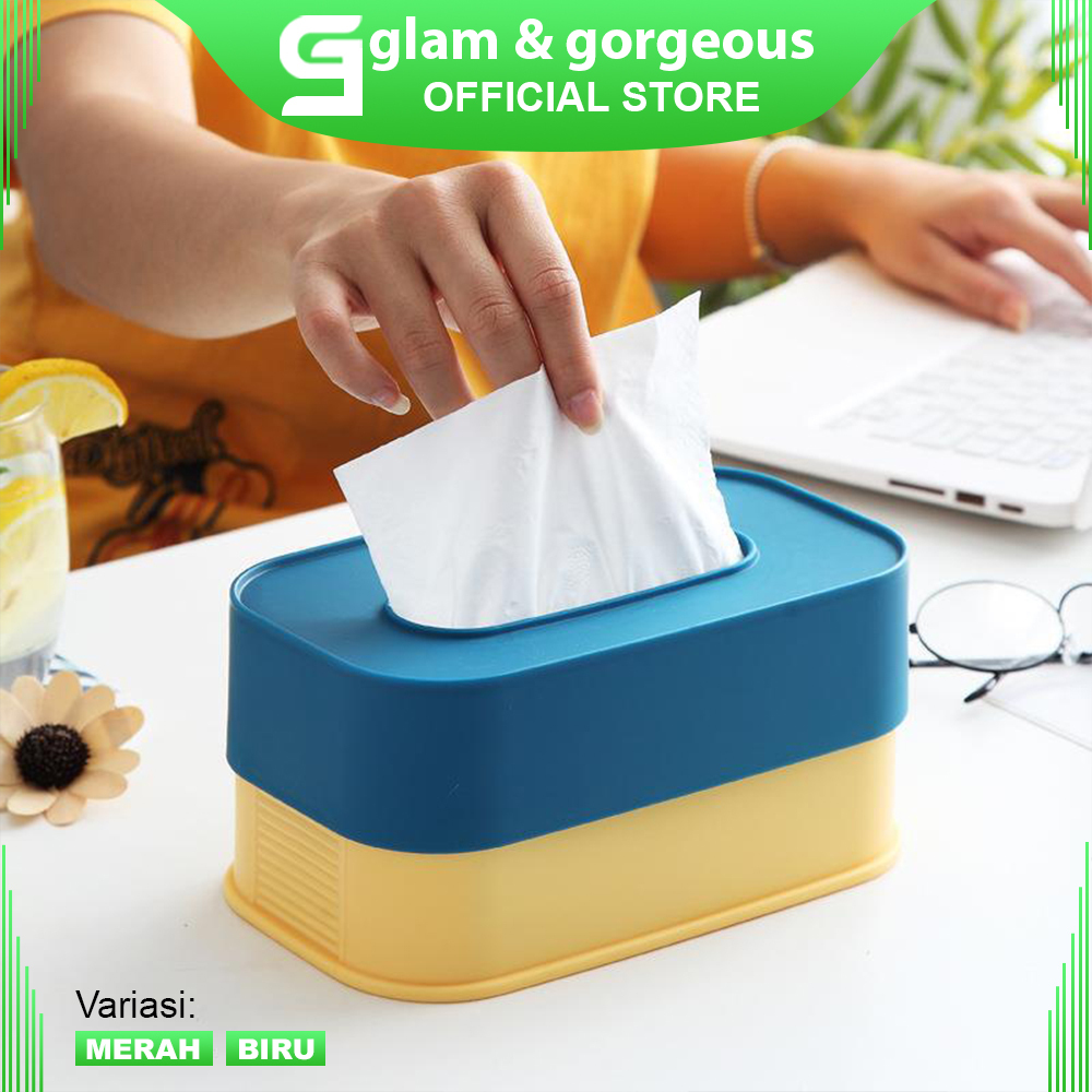 Jual Kotak Tissue Unik Plastik Serbaguna Tissue Box Decorative KT001 ...