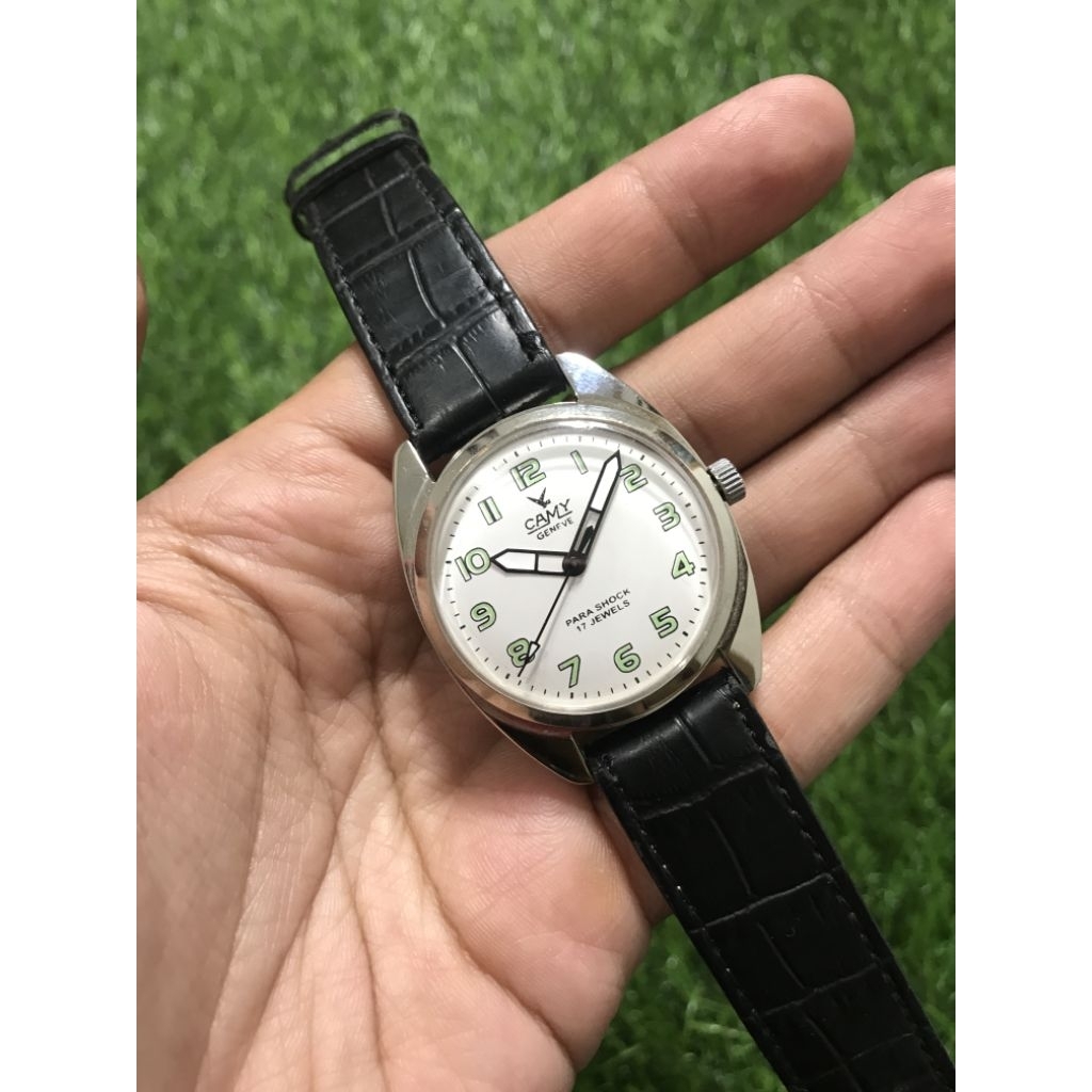 Jual jam tangan camy geneve original jam tangan swiss manual winding ...