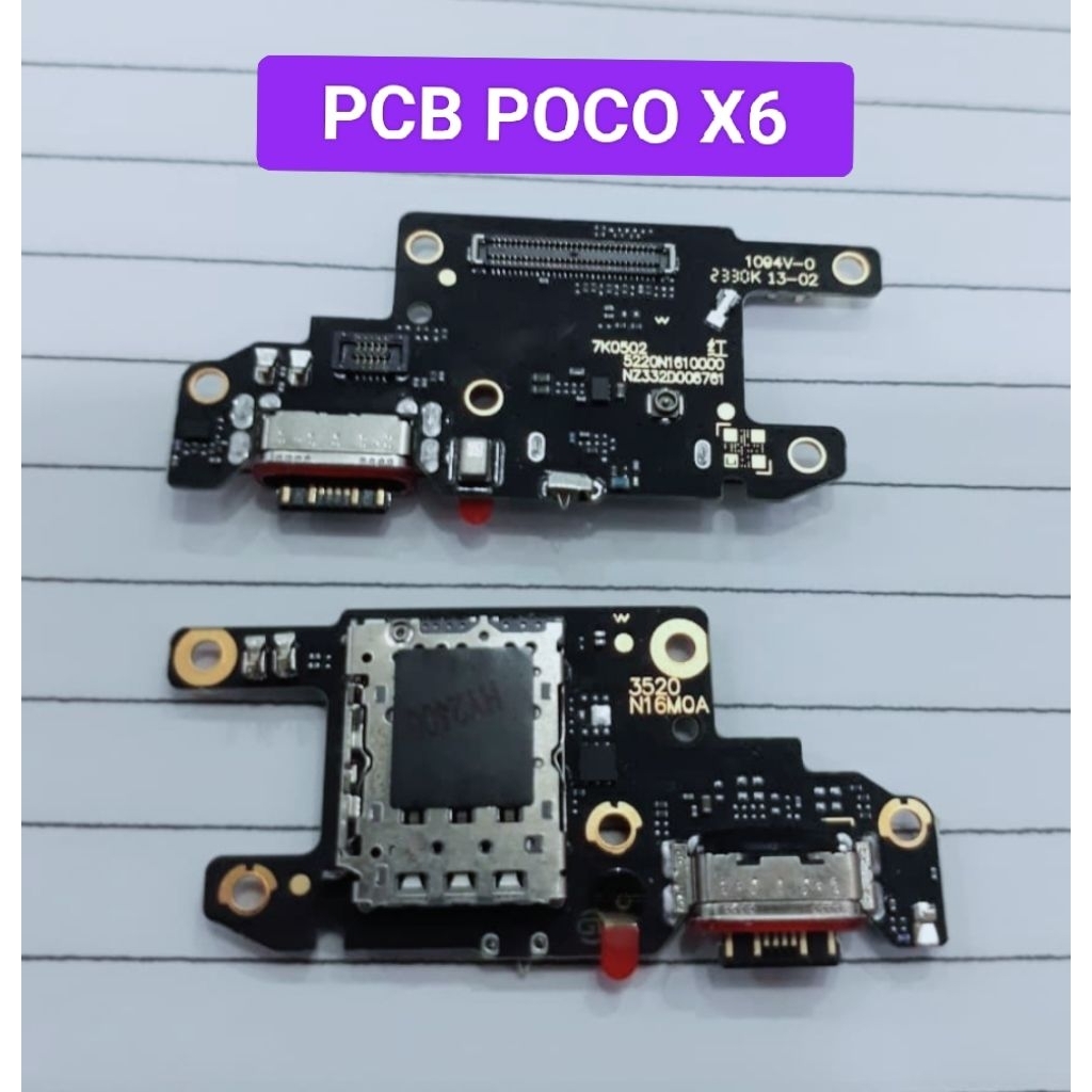 Jual PCB CHARGER PAPAN CHARGER POCO X6 | Shopee Indonesia