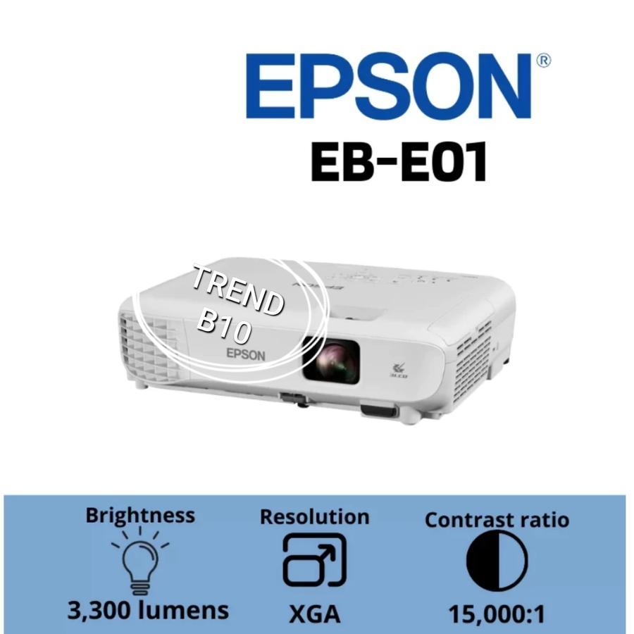 Jual Proyektor Epson EB-E01 XGA 3300 ANSI Lumens - Projector 3LCD EB ...