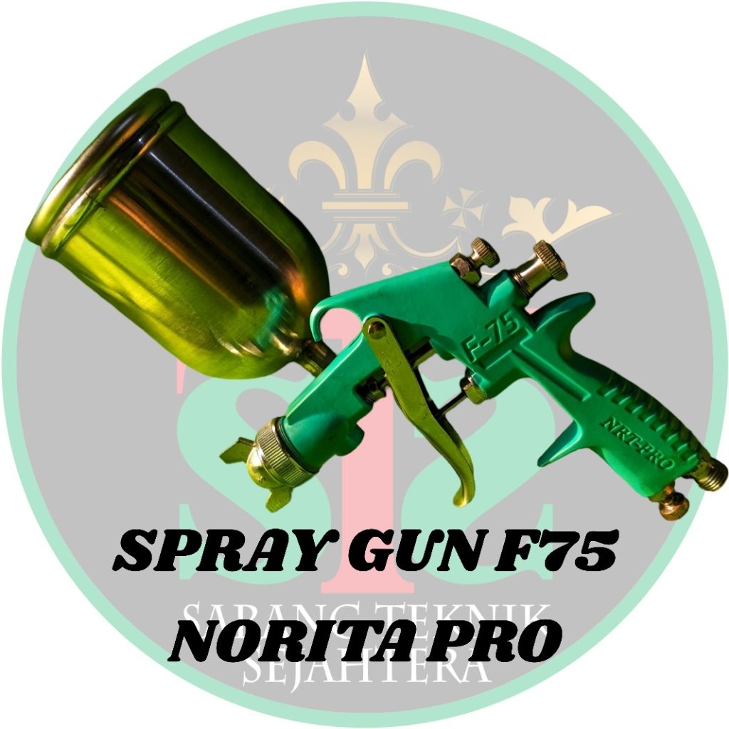 Jual Spray Gun F 75 G NORITA PRO Tabung Atas spray gun - spraygun ...