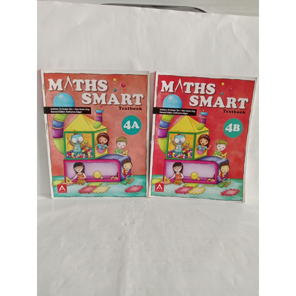 Jual BUKU ORIGINAL MATHS SMART 4A and 4B Textbook by Dr. Evelyn Tan ...