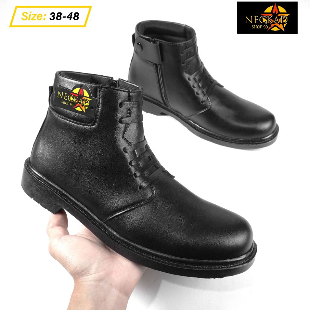 Jual Sepatu Pdh Pria Dinas Security Tni Polri Pantofel Kerja | Shopee ...