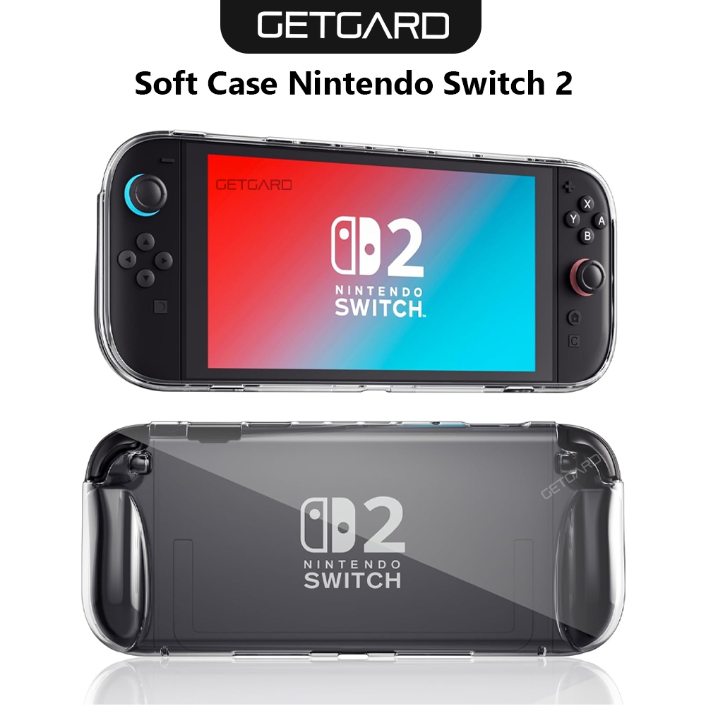 Jual Case for Nintendo Switch 2 Getgard Air Soft Casing Clear ...