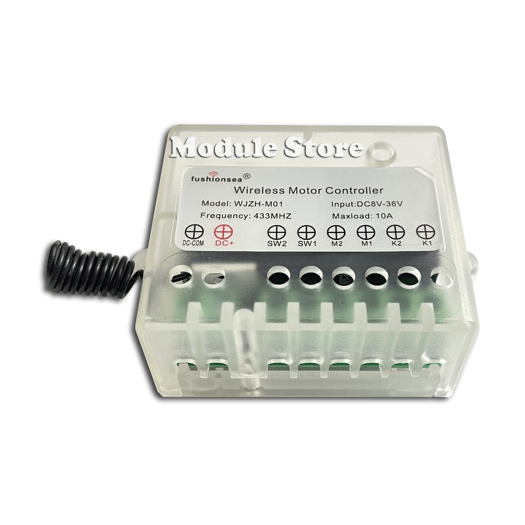 Jual Wireless Relay Motor DC12-36V 433MHz WJZH-M01 | Shopee Indonesia