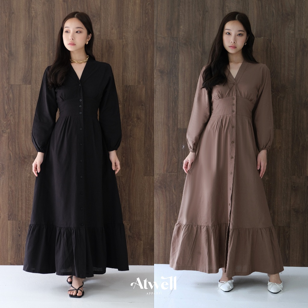 Jual Azura Dress - Atwell Apparel | Shopee Indonesia
