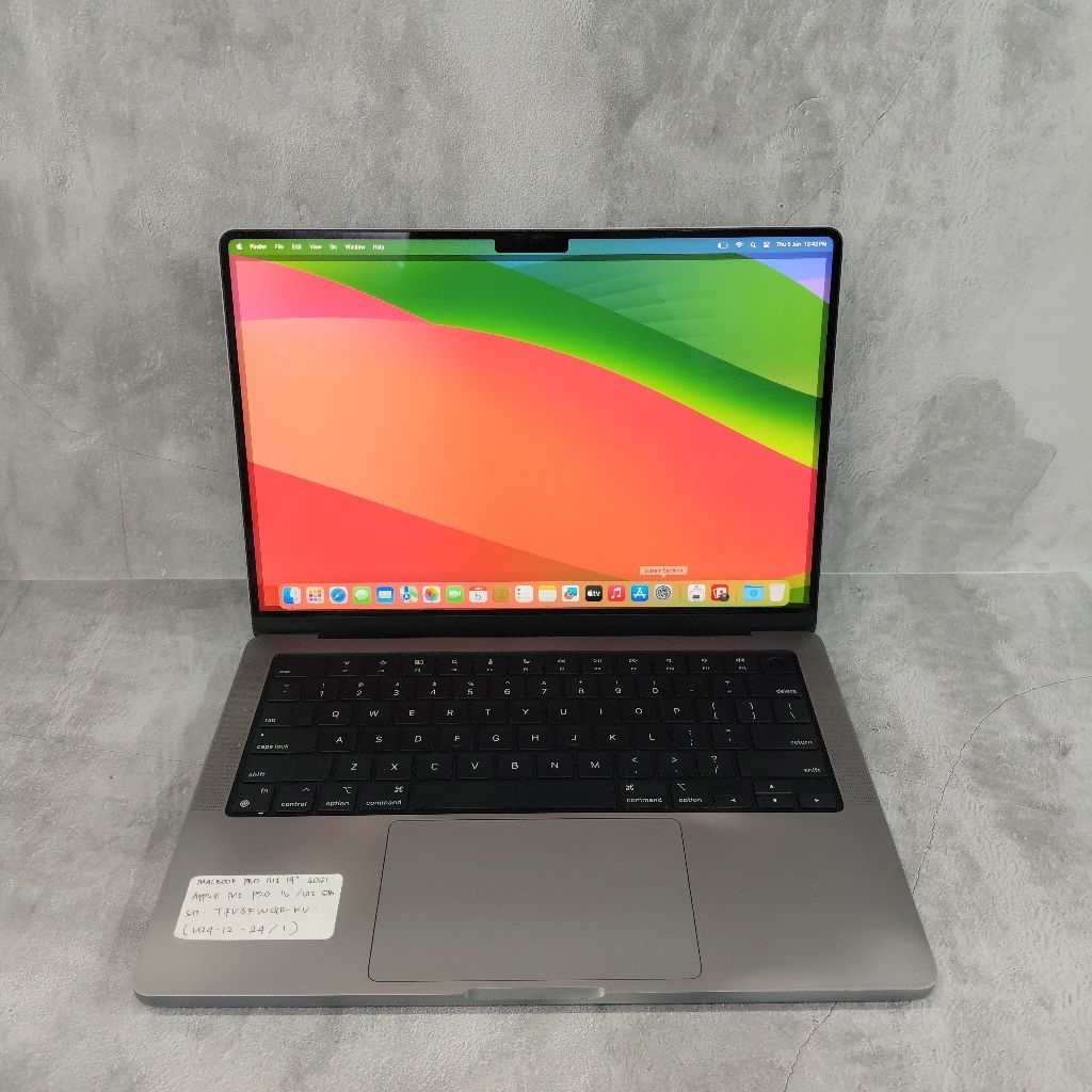 Jual Macbook 14 Inch M1 2021 A2442 Grey Apple M1 Pro 16gb 512gb Second Original | Shopee Indonesia