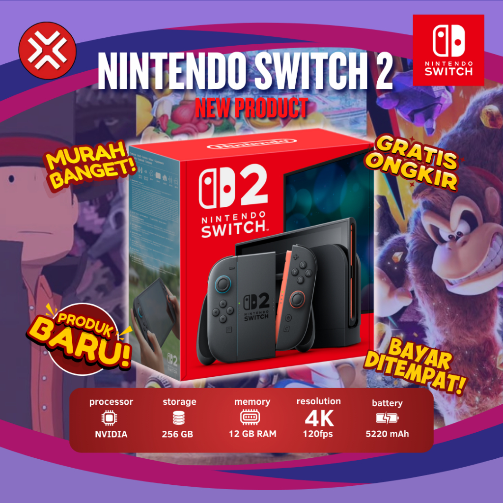 Jual Nintendo Switch2 Console / Nintendo Switch 2 / Nintendo 2 / Switch 2 / Switch2 / NS2 / NSW2 ...