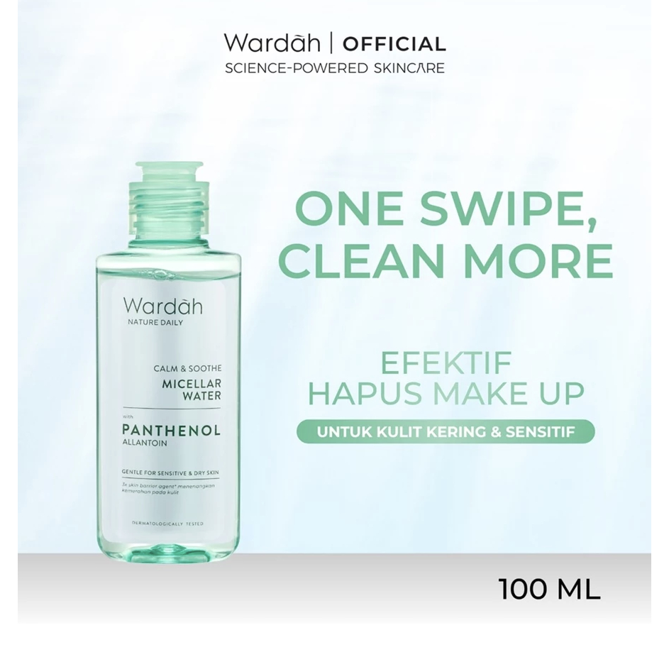 Jual Wardah Calm & Soothe with Panthenol Micellar Water (LAMA: Nature ...