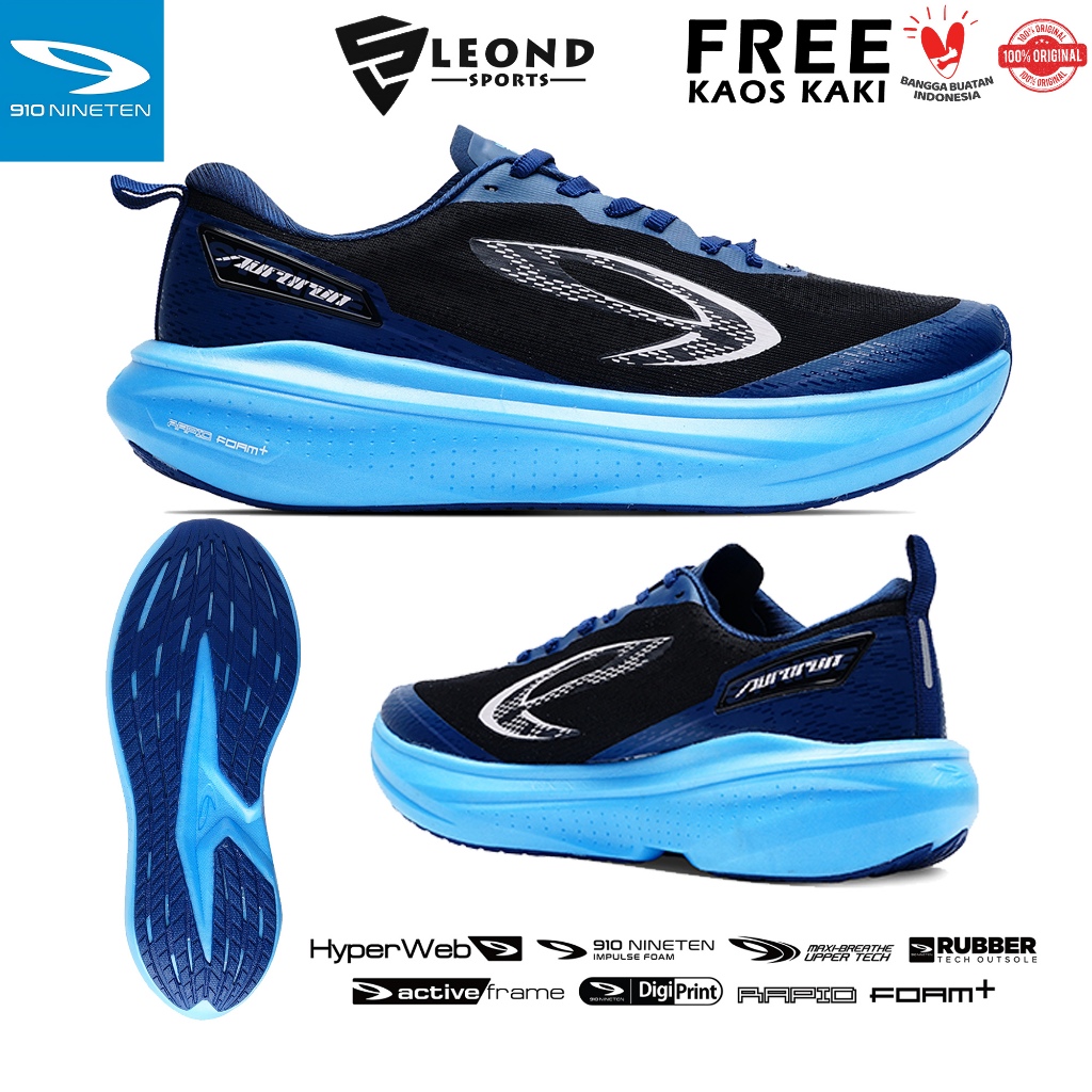 Jual Sepatu Running 910 Nineten Aurorun Stride Original Sepatu Lari 910 ...