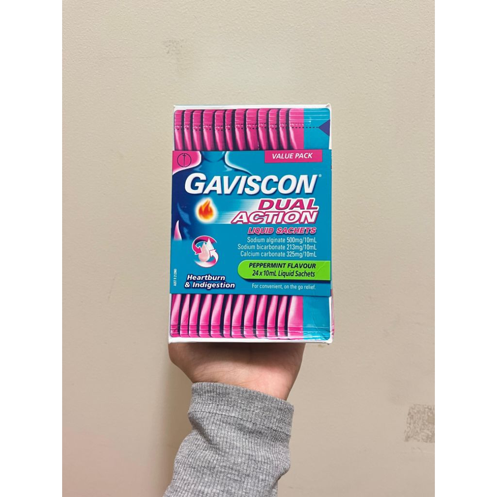 Jual Gaviscon Dual Action 24 Sachet | Shopee Indonesia