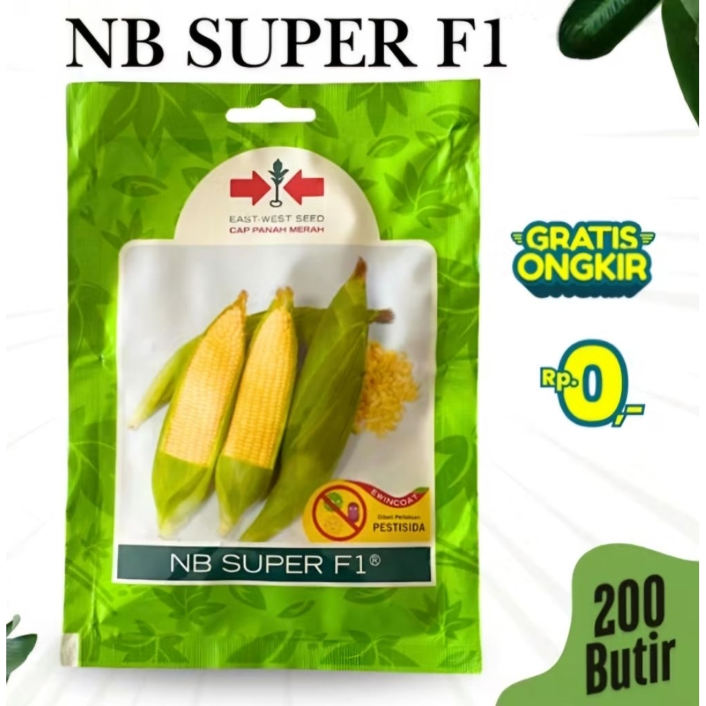 Jual Benih Bibit Jagung Manis NB Super F1 isi 200btr Cap Panah Merah | Shopee Indonesia