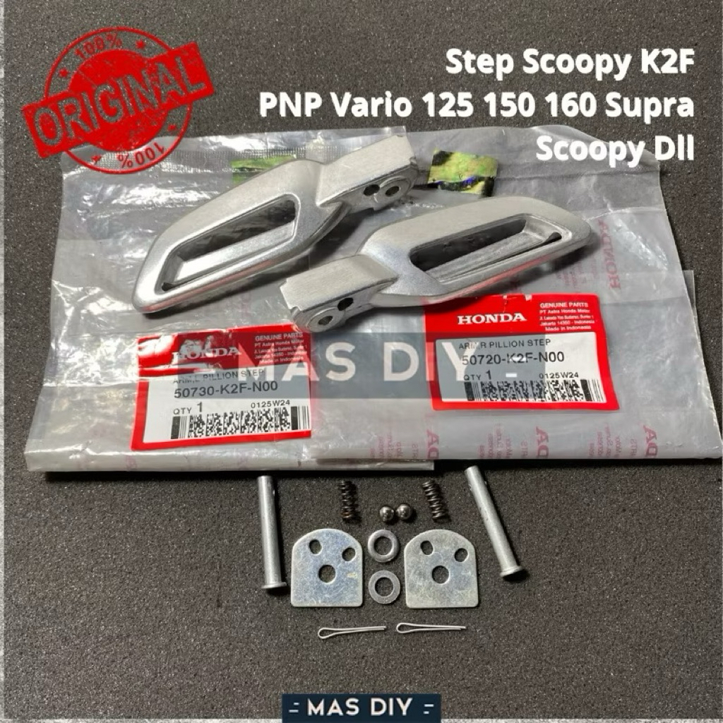 Jual Footstep Step Pijakan Kaki Scoopy New K2F Kanan Kiri Set Ori AHM ...