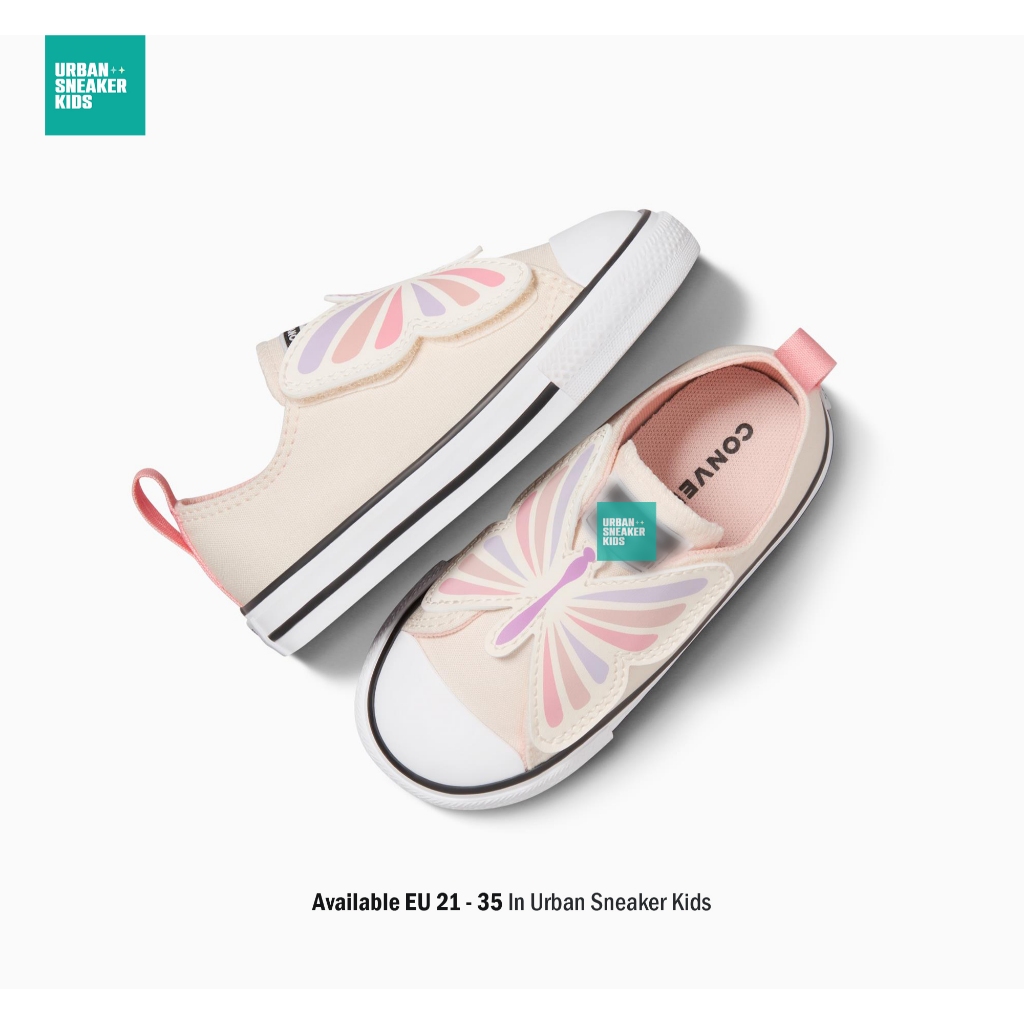Jual Sepatu Converse Anak Chuck Taylor All Star Easy-On Butterflies ...