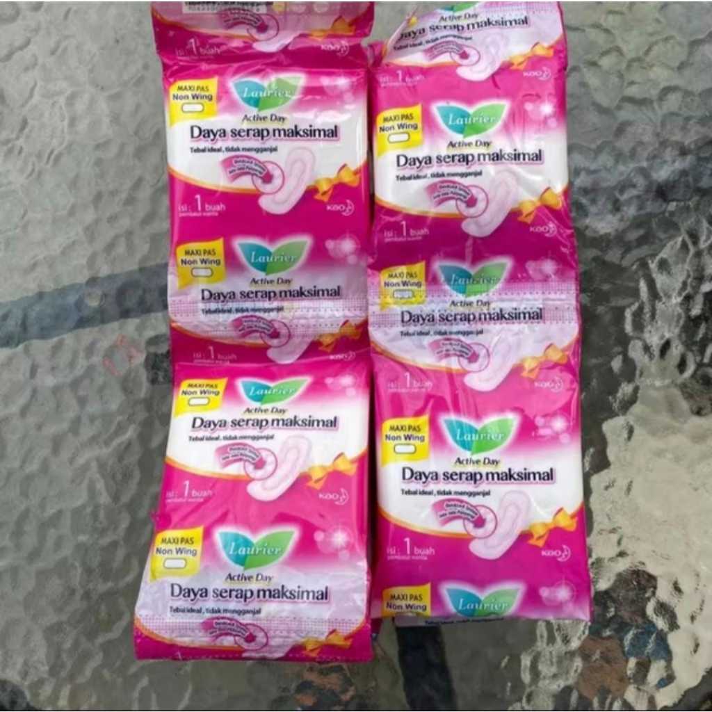Jual Laurier Active Day RENCENG (10 SACHET) | Shopee Indonesia