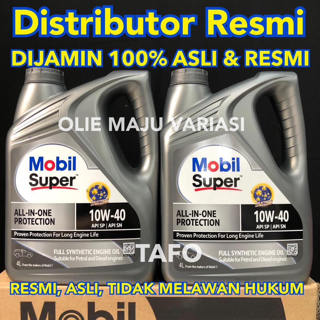 Jual OLI MOBIL SUPER ALL IN ONE PROTECTION 10w40 / OLI MOBIL SUPER AIOP ...