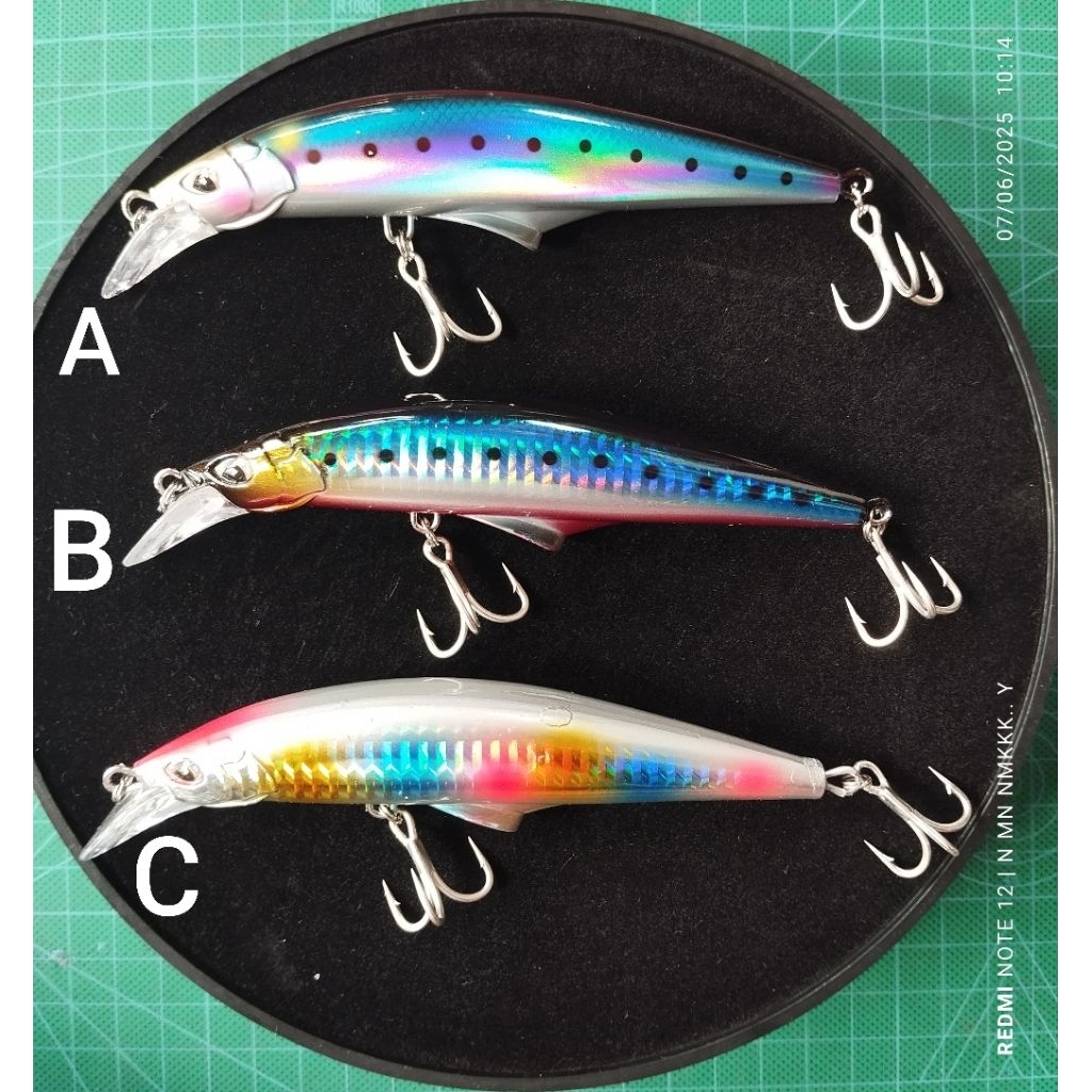 Jual MINNOW SINKING PANJNAG 12CM BERAT 45GRM | Shopee Indonesia