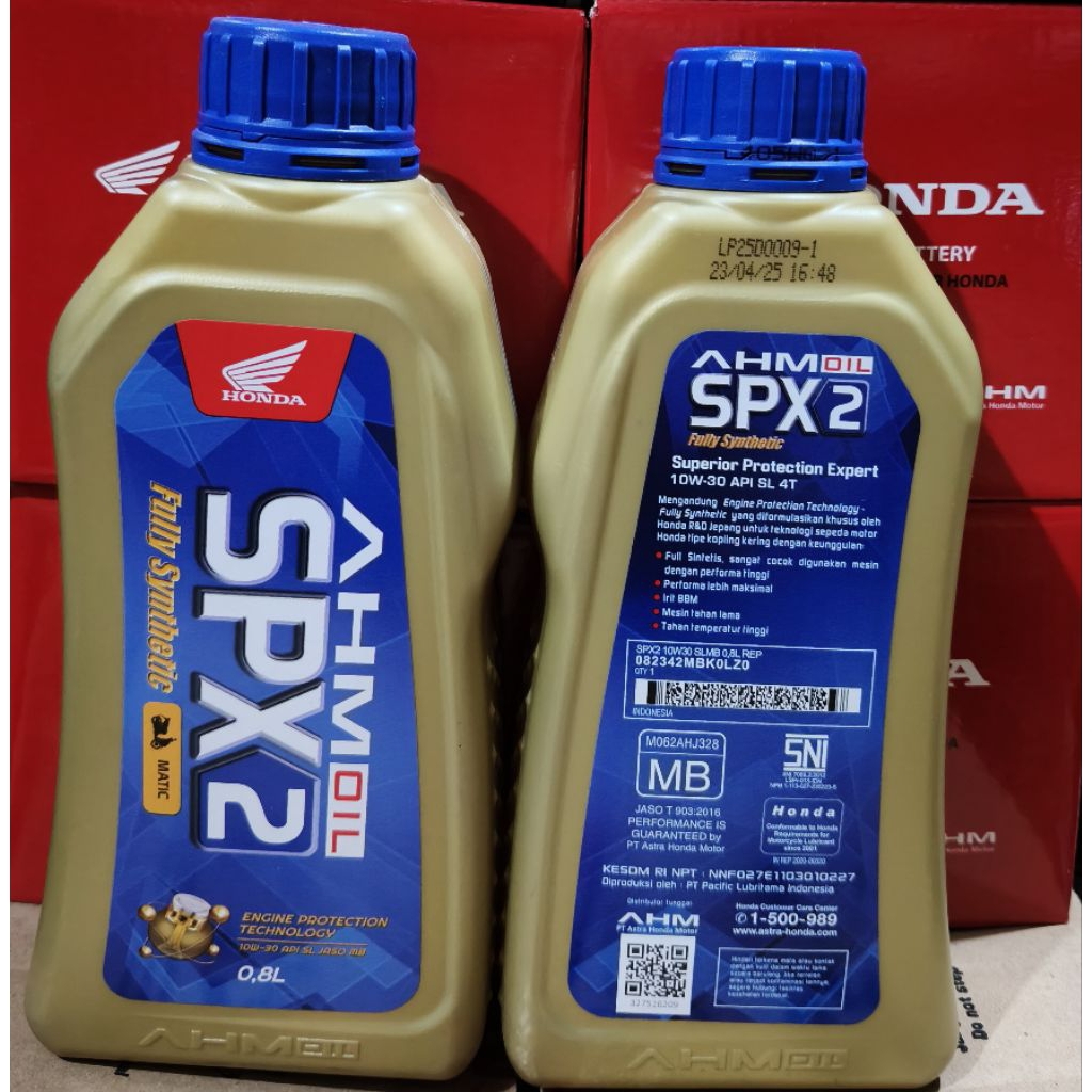 Jual AHM Oil Spx 2 0,8l | Shopee Indonesia