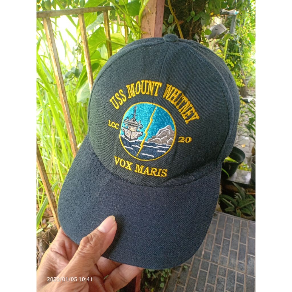 Jual USS MOUNT WHITNEY Cap | Shopee Indonesia
