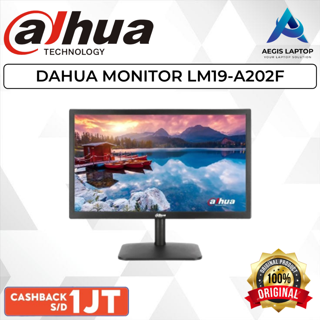 Jual Dahua Monitor LM19-A202F 19 inch TN HD 768P 5ms 75Hz - Garansi 3 Tahun | Shopee Indonesia