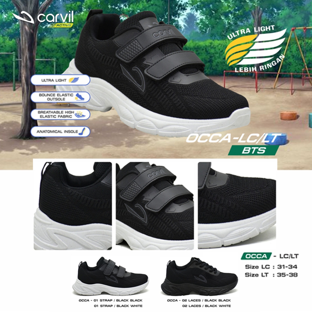 Jual Carvil Sepatu Sekolah Anak Occa 01 - Fashion Kids | Shopee Indonesia