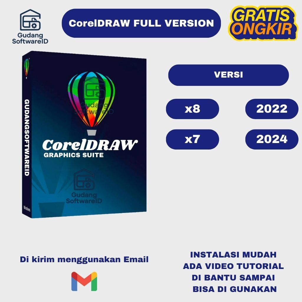 Jual Corel Draw X7 X8 2021 2024 Graphic Suite PERMANEN | Shopee Indonesia