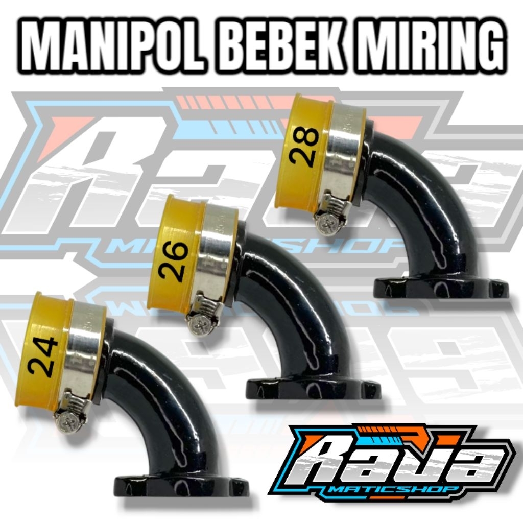 Jual Intake Manipol Bebek Miring Murah PNP Karbu PWK PWL PE King dll Ukuran PE 24 26 28 30 ...