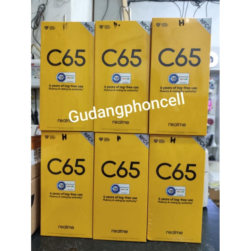 Jual Realme C65 NFC 8+128 GB fast charging kamera 50 mp garansi 1 tahun | Shopee Indonesia