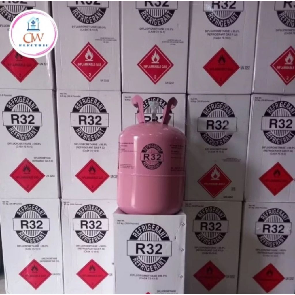 Jual refrigerant R32/R 32 isi 9,5 kg segel pabrik | Shopee Indonesia