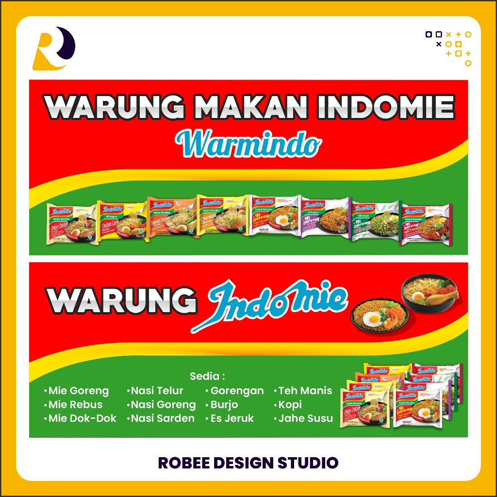 Jual Spanduk Banner Warmindo, Warung Makan Indomie Murah | Shopee Indonesia