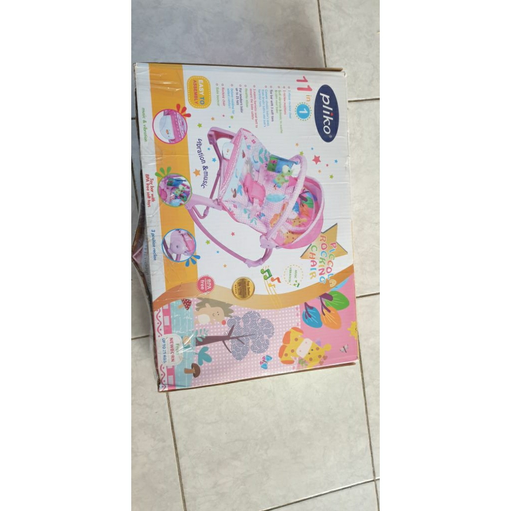 Jual New/Ex Kado Baby Bouncer Pliko 11 in 1 Pink Kode S008 | Shopee ...