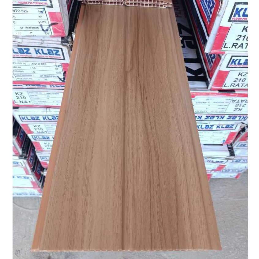 Jual Plafon Pvc Premium Doff Laminate Coklat Susu | Shopee Indonesia