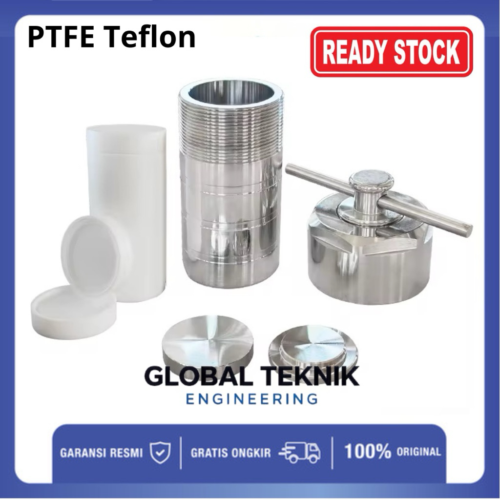 Jual PTFE Teflon Liner For Hydrothermal Autoclave Chamber 25ML/50ML ...