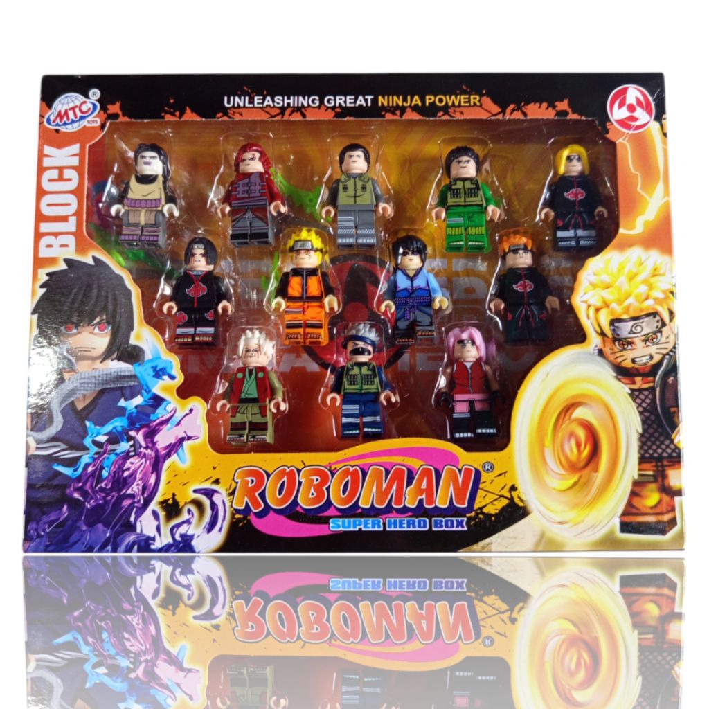 Jual Mainan Anak Bricks Naruto Shippuden Mainan Anak Action Figure ...