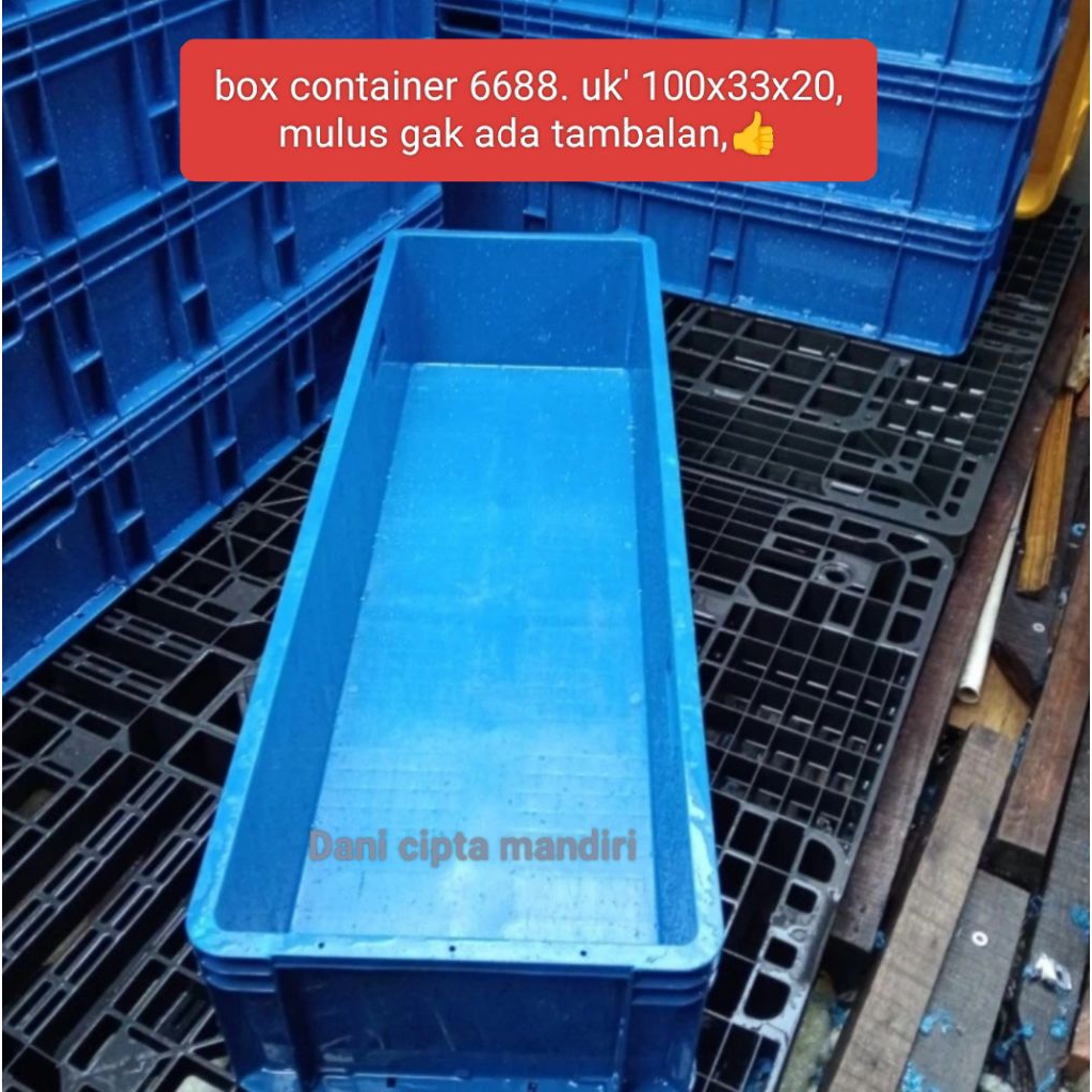 Jual box container 6688, uk' 100x33x20, (mulus gak ada tambalan ...