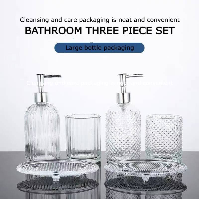 Jual botol shampoo sabun kaca botol kaca botol pump simple aesthetic ...