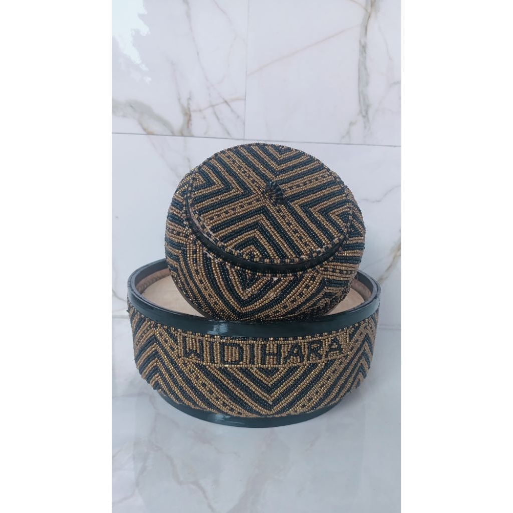 Jual Bokor sultan full payet Rang"2 hitam+gold request nama sibeh hitam ...