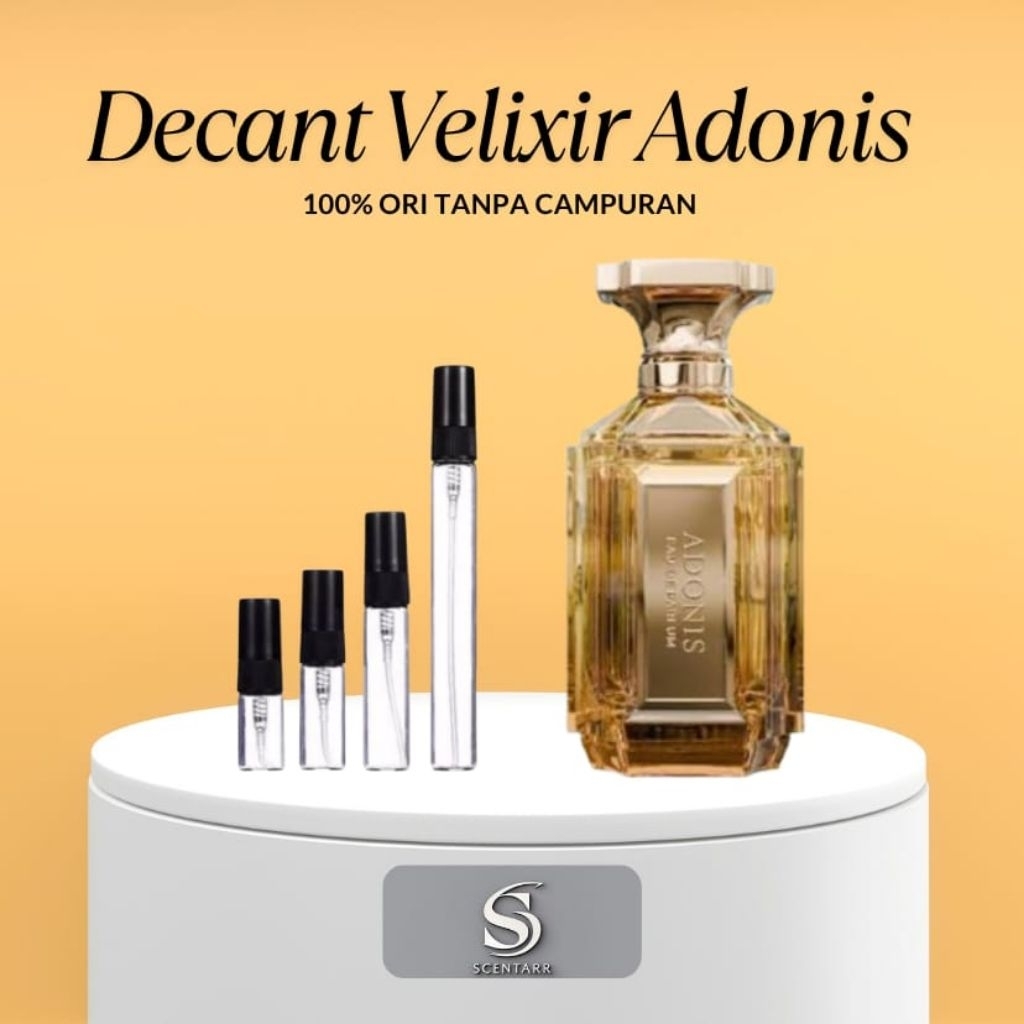 Jual Decant Velixir Adonis ( Decant Share ) | Shopee Indonesia