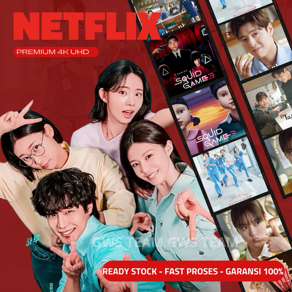 Jual BEST SELLER NETFLIXXX 4K PREMIUM 1 BULAN GARANSI | Shopee Indonesia