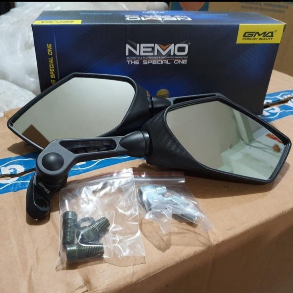 Jual Spion Nemo Kaca Cembung Tipe 1008 Universal Nmax Aerox Xmax Pcx ...